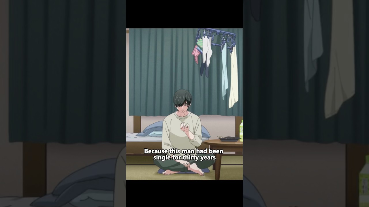 This man obtained mind reading skills after being single for thirty years. #anime #animeweeb