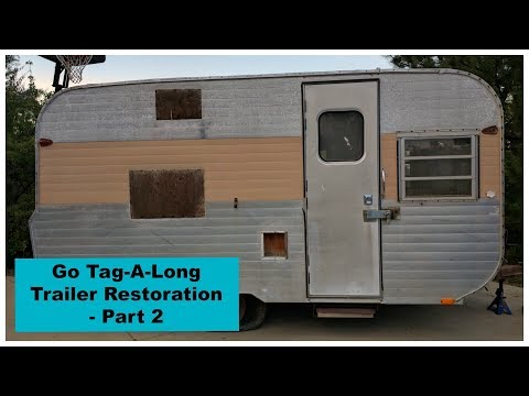 Go Tag-A-Long Trailer Restoration - Part 2 Demo