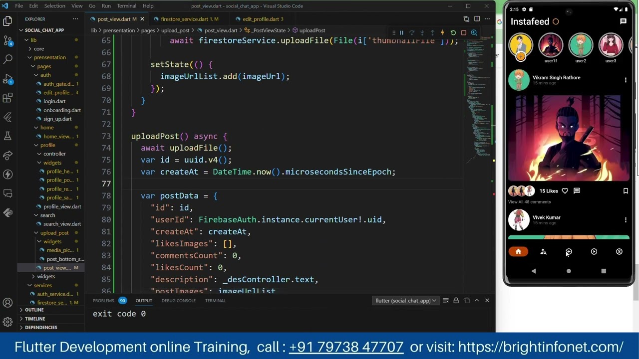 Instagram Clone: Implementing Post and Add Features with Firebase in Flutter App - Part 9