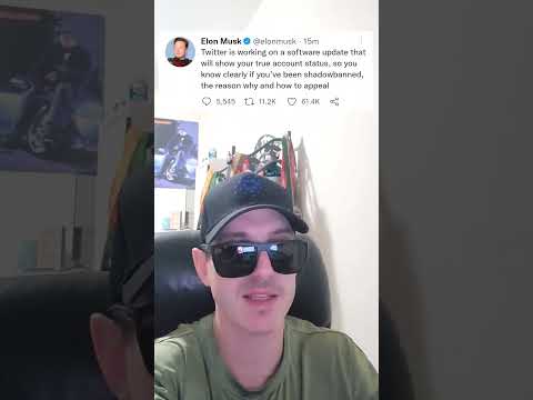 ELON MUSK SAYS IF YOUVE BEEN SHADOWBANNED ON TWITTER NEW SOFTWARE WILL SHOW WHY - SHADOW BAN BANNED