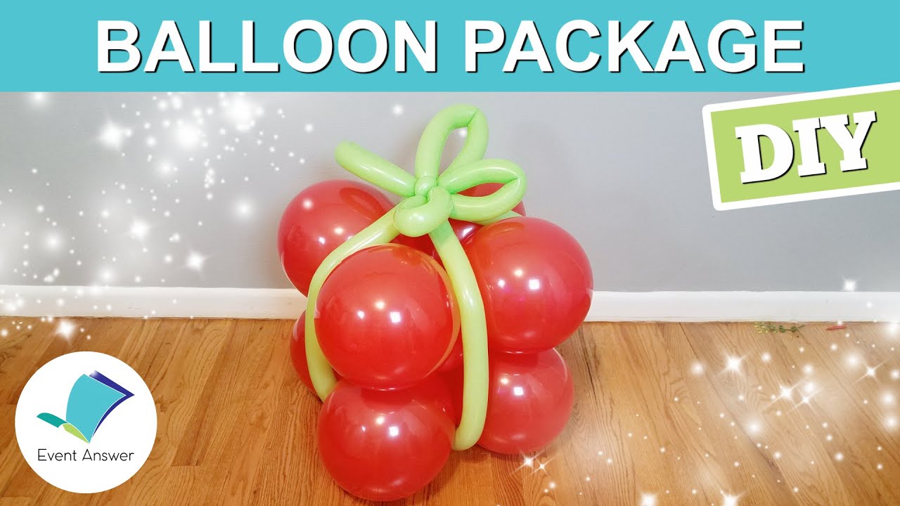 DIY Balloon Present