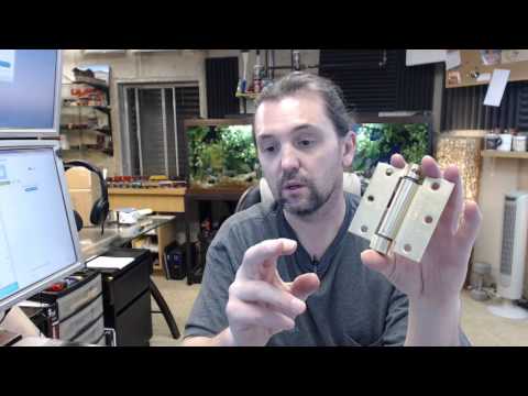 Bommer LB4310-350-633 3.5x3.5in Single Acting Spring Hinge-Full Mortise-Lube Bearing