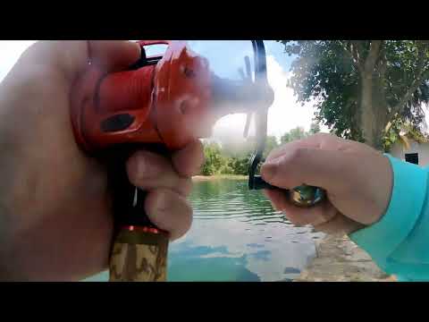 FISHING IN UNDERWATER AQUARIUM? WE CAN SEE THE GT! DAMAI MALAYSIA FISHING POND