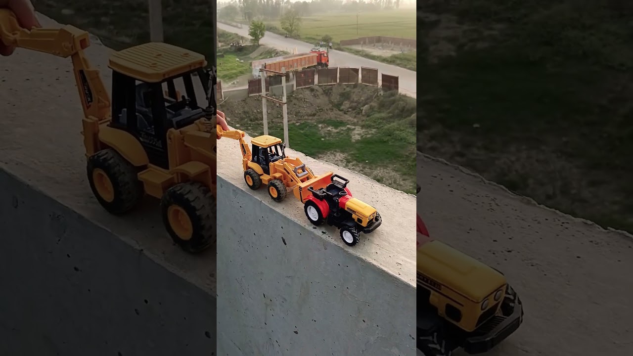 Remote JCB control Mahindra 585 Yuvo tech Plus49.3Hp#tractor#mahindra#automobile#farming#unboxing