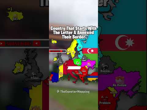 Country that starts with the letter A annexed their border