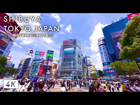 Shibuya in 4K | Tokyo, Japan Walking Tour 🇯🇵【4K | 60fps】