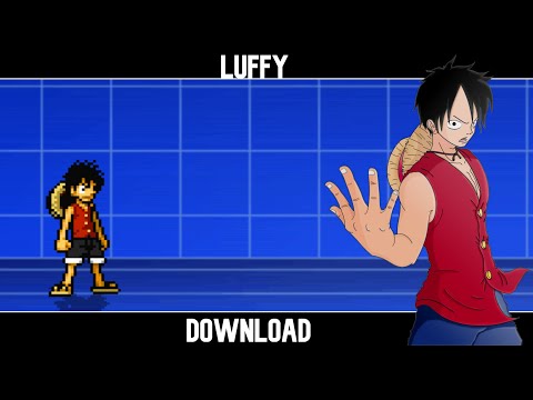 Luffy Mid JUS Char [MUGEN] Download By Mikel8888