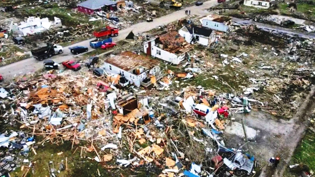 A series of violent tornadoes in Turkey caused significant destruction
