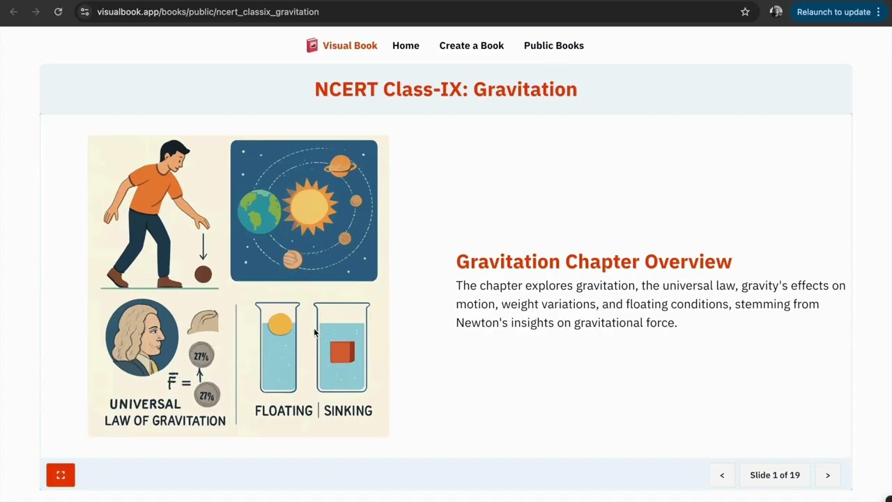 Visual Book - Turn your notes into a presentation