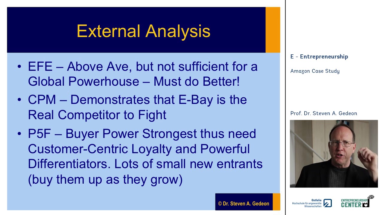 How to do a Case Study - Example - Amazon Case Study 2012