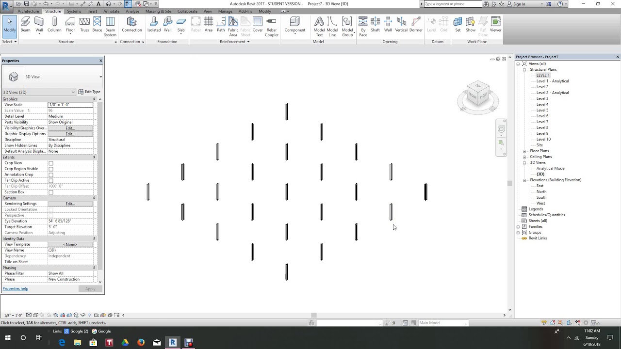 Revit Structure  Levels and Grids basics