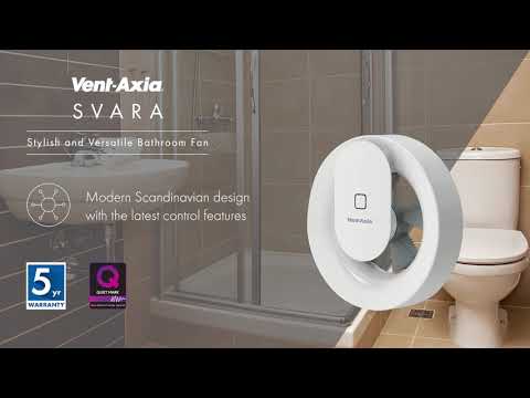 Vent Axia Ventilation Excellence – Smart, Stylish, Silent Bathroom Fans