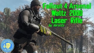 Fallout 4 Arsenal Wattz 2000 laser Rifle by AbrazCo at Fallout 4 Nexus ...