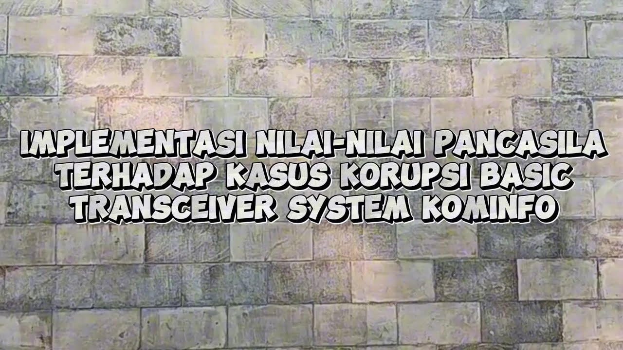 VIDEO MINI RISET PANCASILA