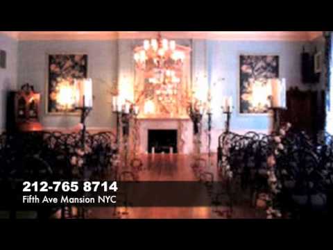 Rent a mansion for my wedding in ny nyc new york city manhattan Fifth Ave Mansion 212-765-8714