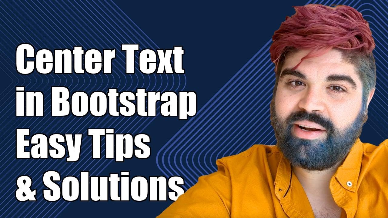 How to Vertically Center Text in Bootstrap: Easy Solutions and Tips