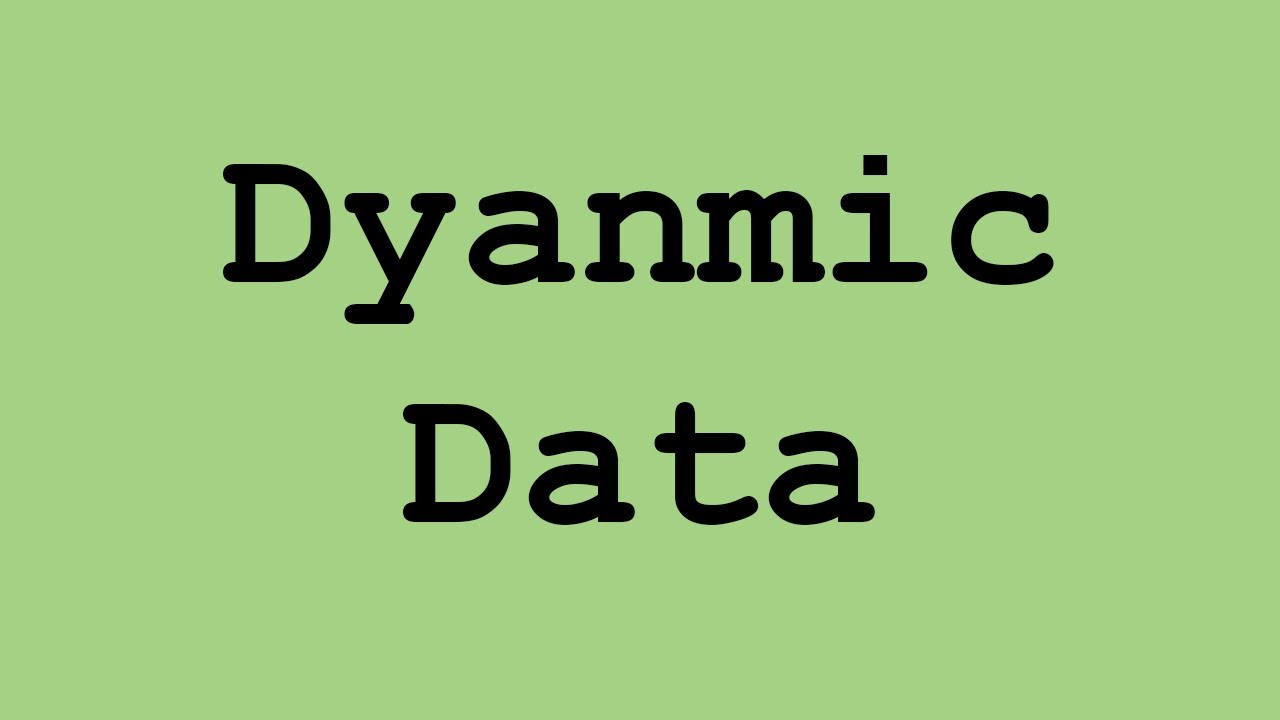 Dynamic Data from JavaScript to HTML