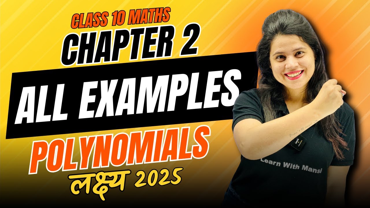 Polynomials | All Examples | Chapter 2 | 