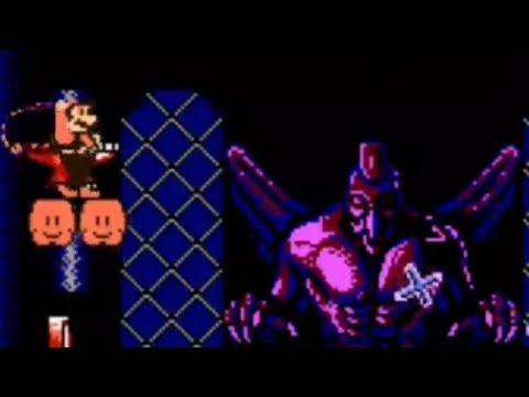 NES-ROM HACK-CASTLEVANIA III MARIO'S CURSE-GAMEOVER