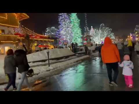Leavenworth, Washington State in Jan 2023
