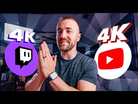 How To Stream In 4K On Twitch AND YouTube