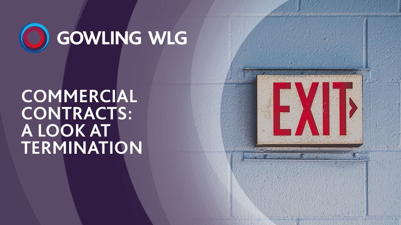 Commercial contracts: a look at termination