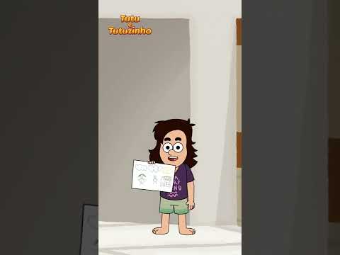QUE DESENHO LINDO - Tutu e Tutuzinho #shorts #shortsbrasil