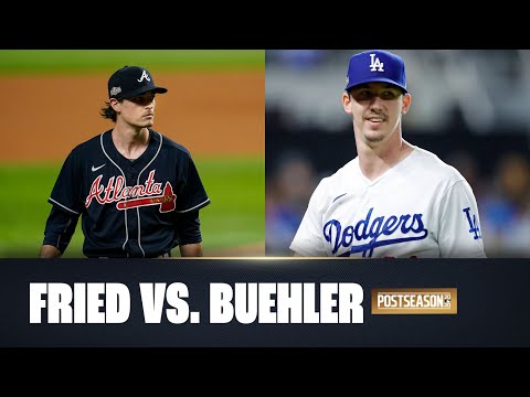 Walker Buehler, Max Fried have epic showdown in NLCS Game 1 between Dodgers and Braves!