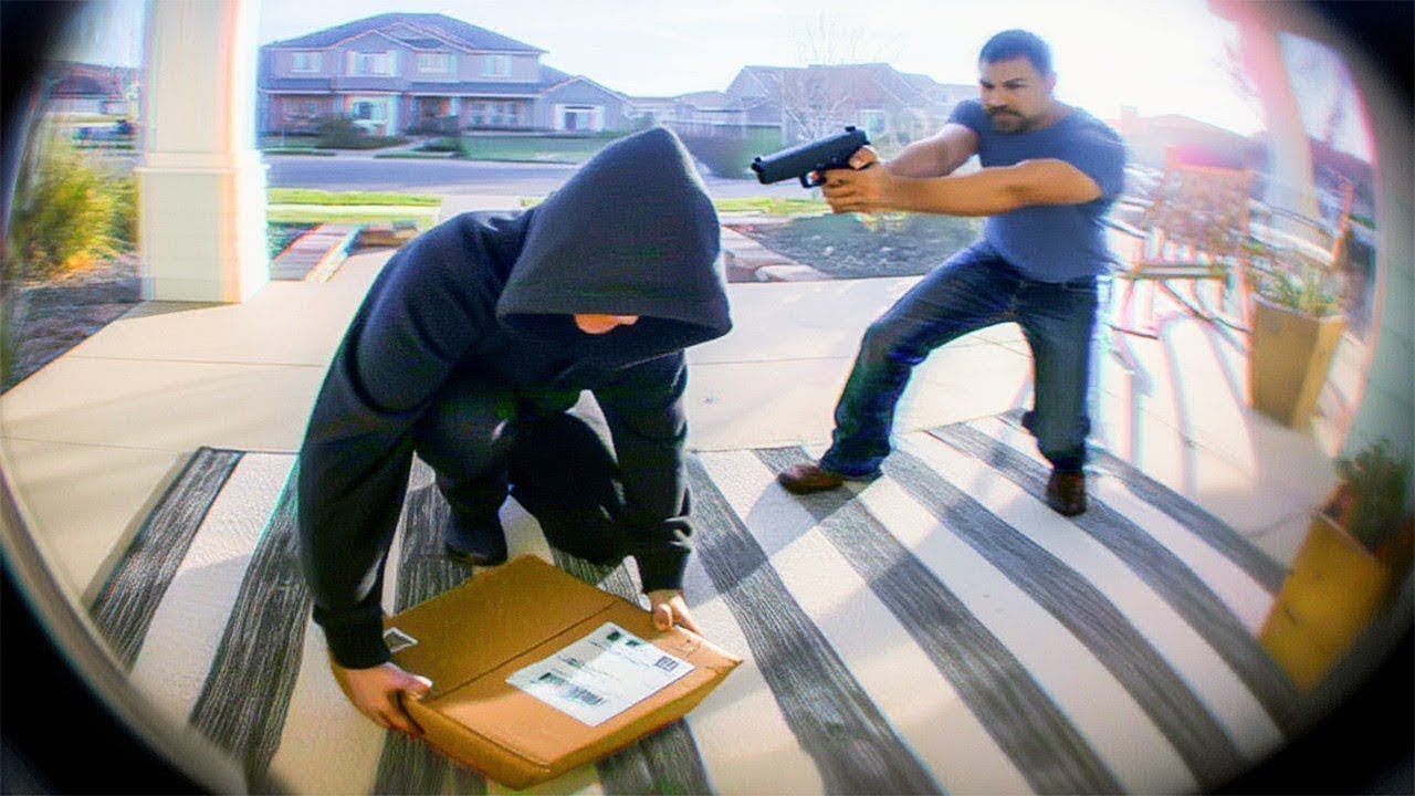 When Package Thieves Get Brutal Karma