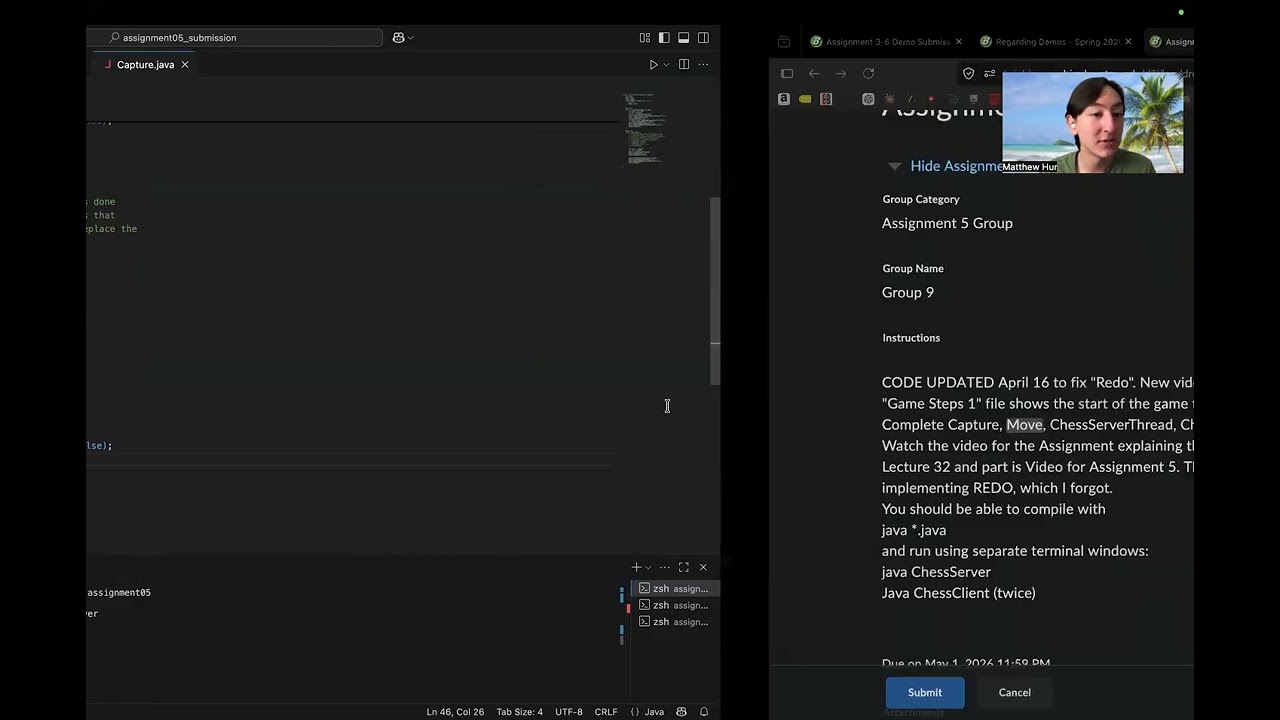 Assignment 5 Demo (Design Patterns) - Matthew Hur