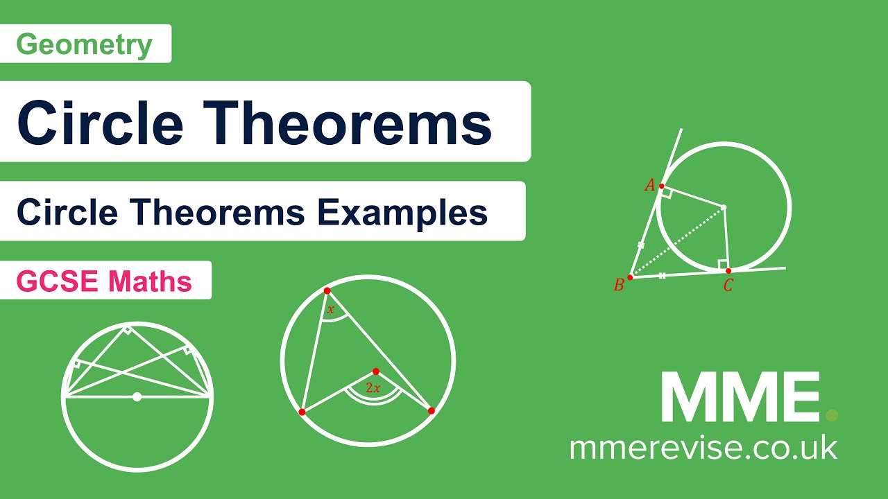 Geometry - Circle Theorems Examples