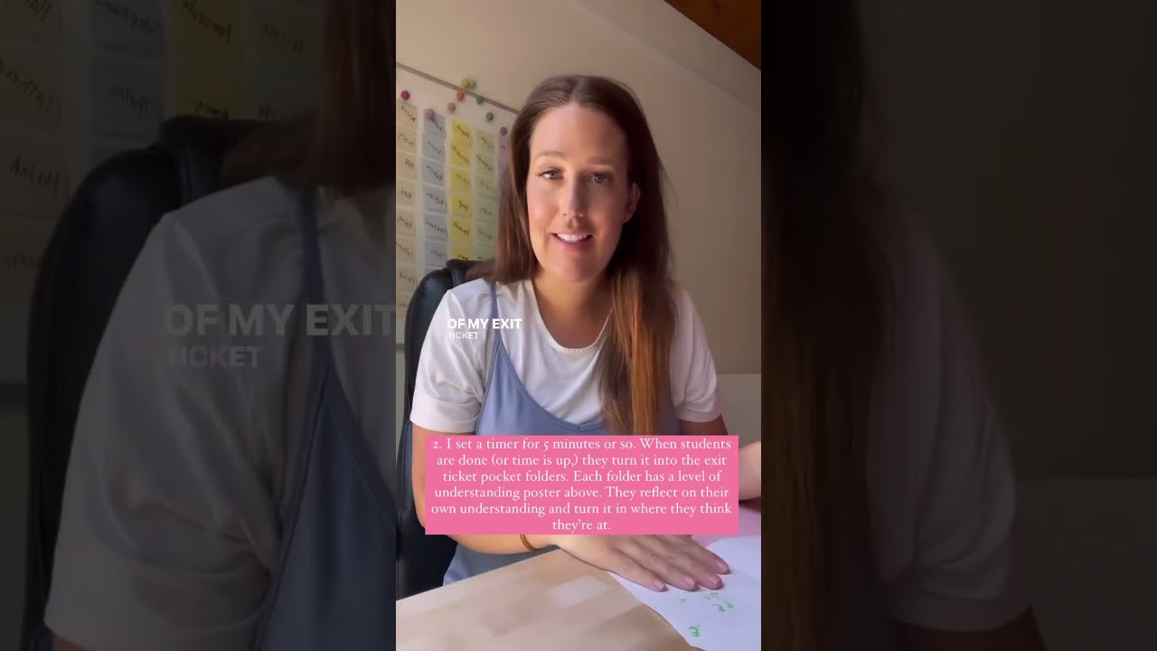 Exit tickets! Such a simple yet powerful tool to drive your instruction. #elementary #education