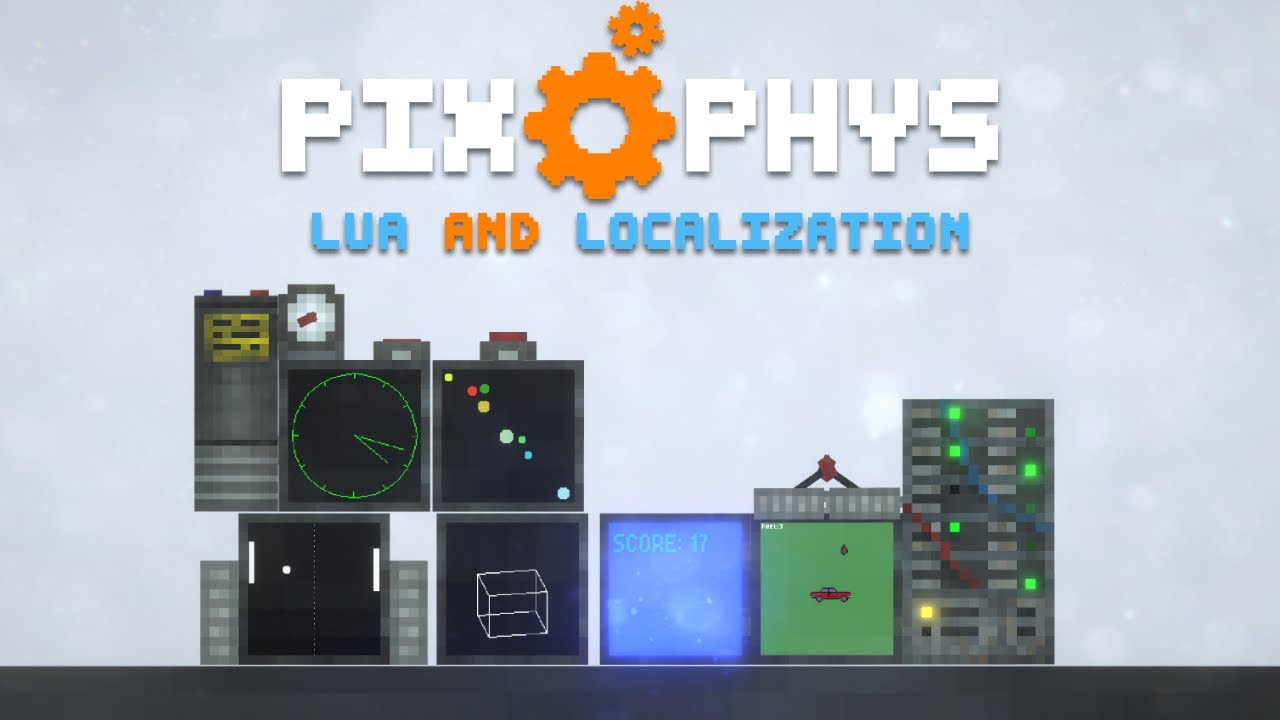 PixPhys - Lua & Localization Update |  Teaser