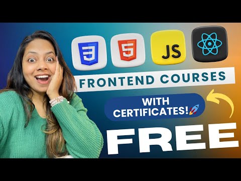FREE Frontend Development Courses with Certification 😳