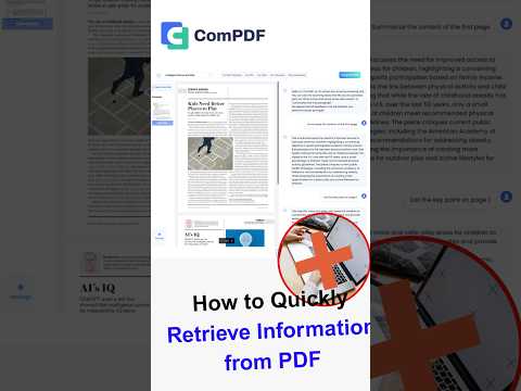 Summarize PDF Information with AI Tool #pdf #shortsvideo #shorts #pdtips #howto