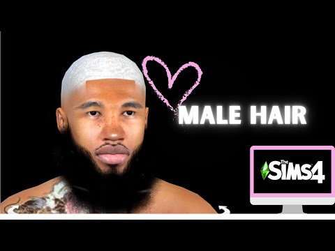 SIMS4 | SIMS 4 CAS | 👨🏾MALE URBAN HAIR | MALE HAIR CC W/ LINKS 🥵
