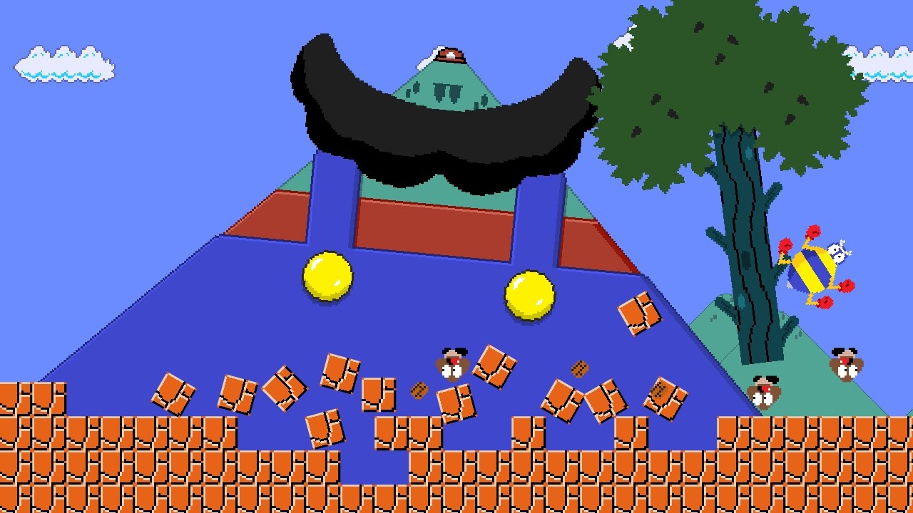 Mario BECOMES whatever he touches!