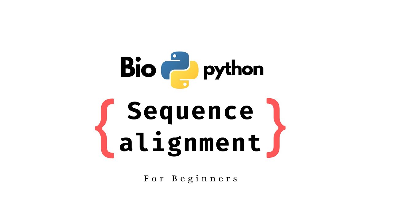 #biopython #python  | Sequence Alignment | Bioinformatics | Computational biology