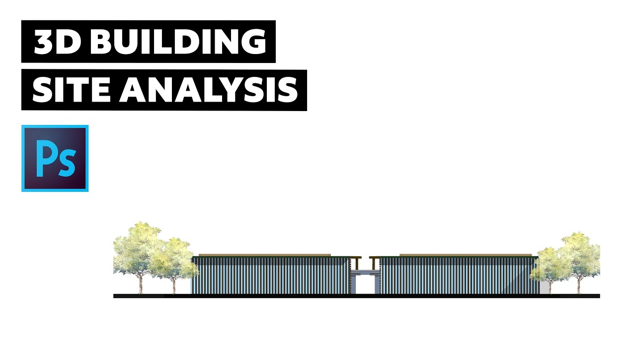 Elevation Rendering in Photoshop | Architecture Software Tutorials