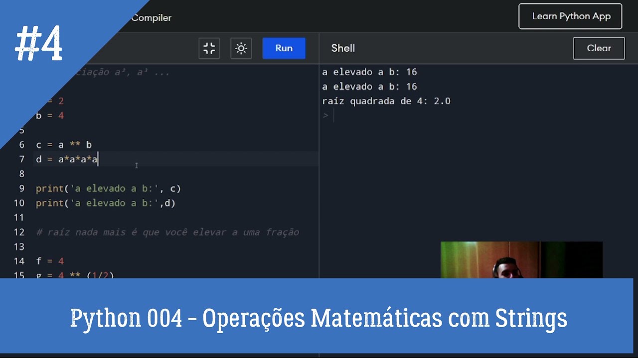 004 Python do Zero - Operações Matemáticas com Strings