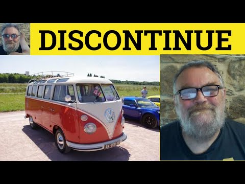 🔵 Discontinue Meaning - Discontinue Definition - Discontinue Examples - Business English Discontinue