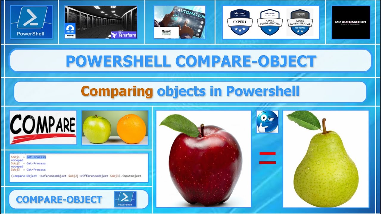 PowerShell Compare-object