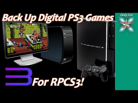 How To Back Up Your Digital PS3 Games For RPCS3! - Modded PS3 Required