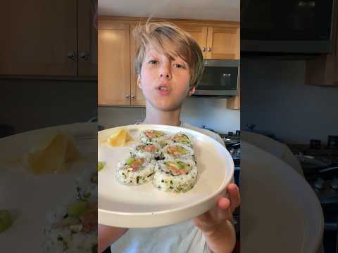 Sushi! #shorts #fyp #viral #cooking #food #chef #recipe #sushi #trending