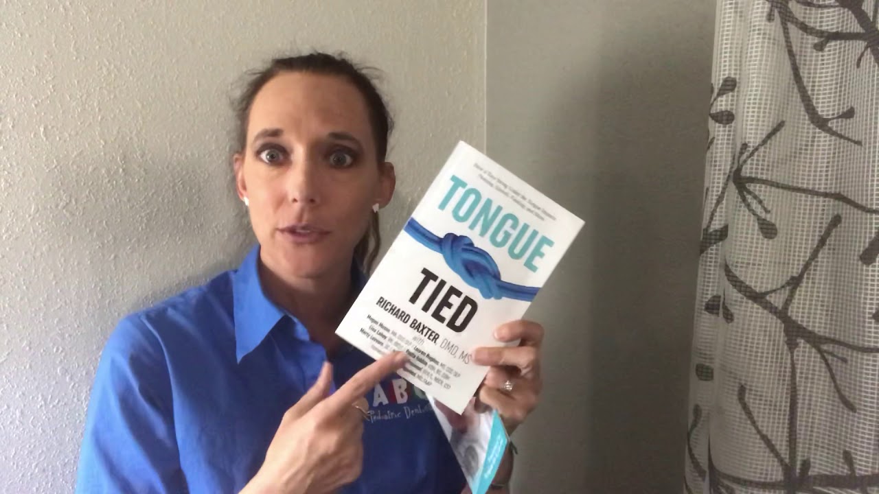 Dr. A after Tongue Tie release by Dr. Baxter!! 😛