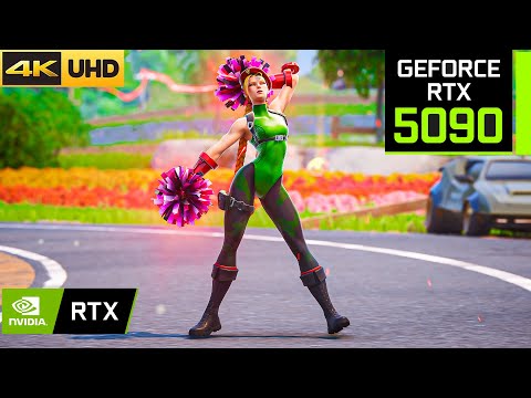 Fortnite Crazy New Update : RTX 5090 32GB ( 4K Maximum Settings RTX ON )