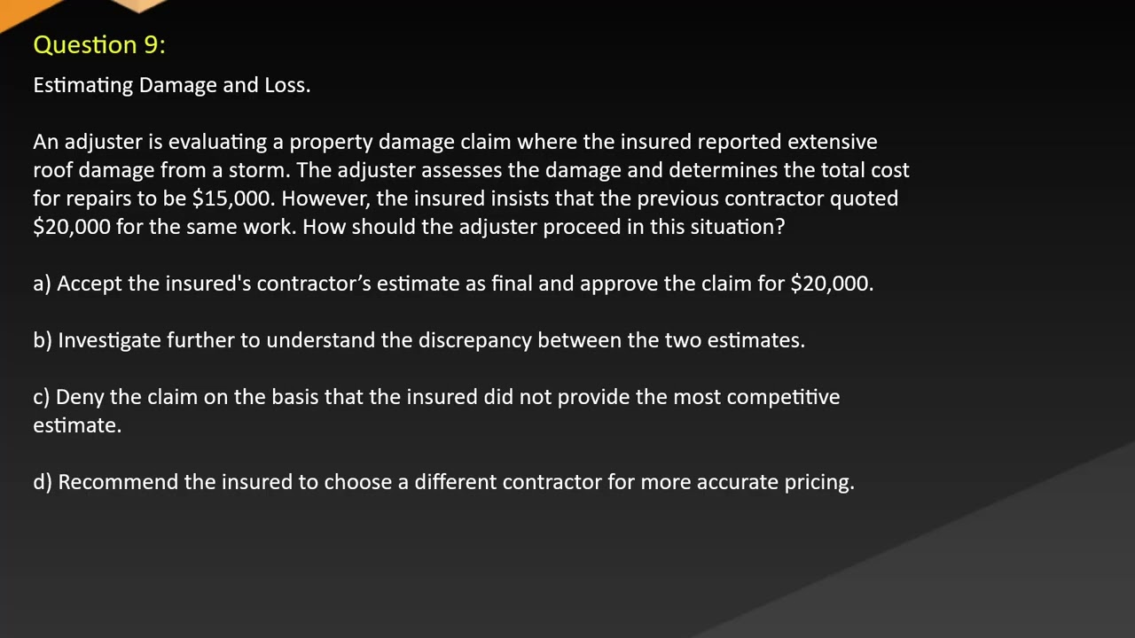 North Carolina Adjuster License Exam Free Practice Questions