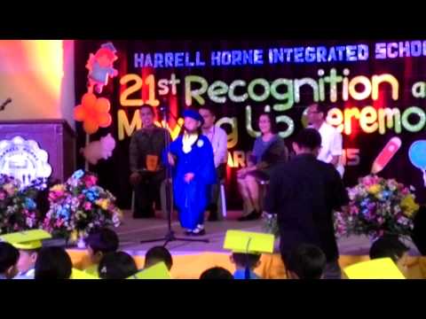 Speech of Gratitude: Kindergarten