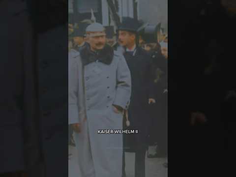 Kaiser Wilhelm II in the 1910s - Restored Footage