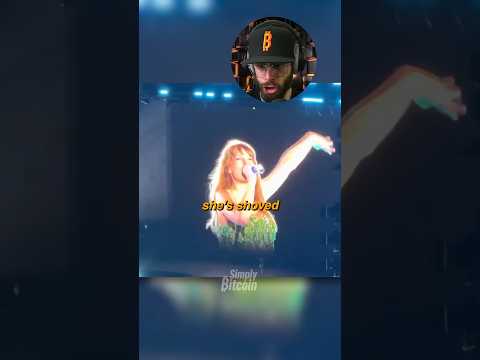 Taylor Swift Improves the Economy WAY more than the Fed #bitcoin #taylorswift #shorts